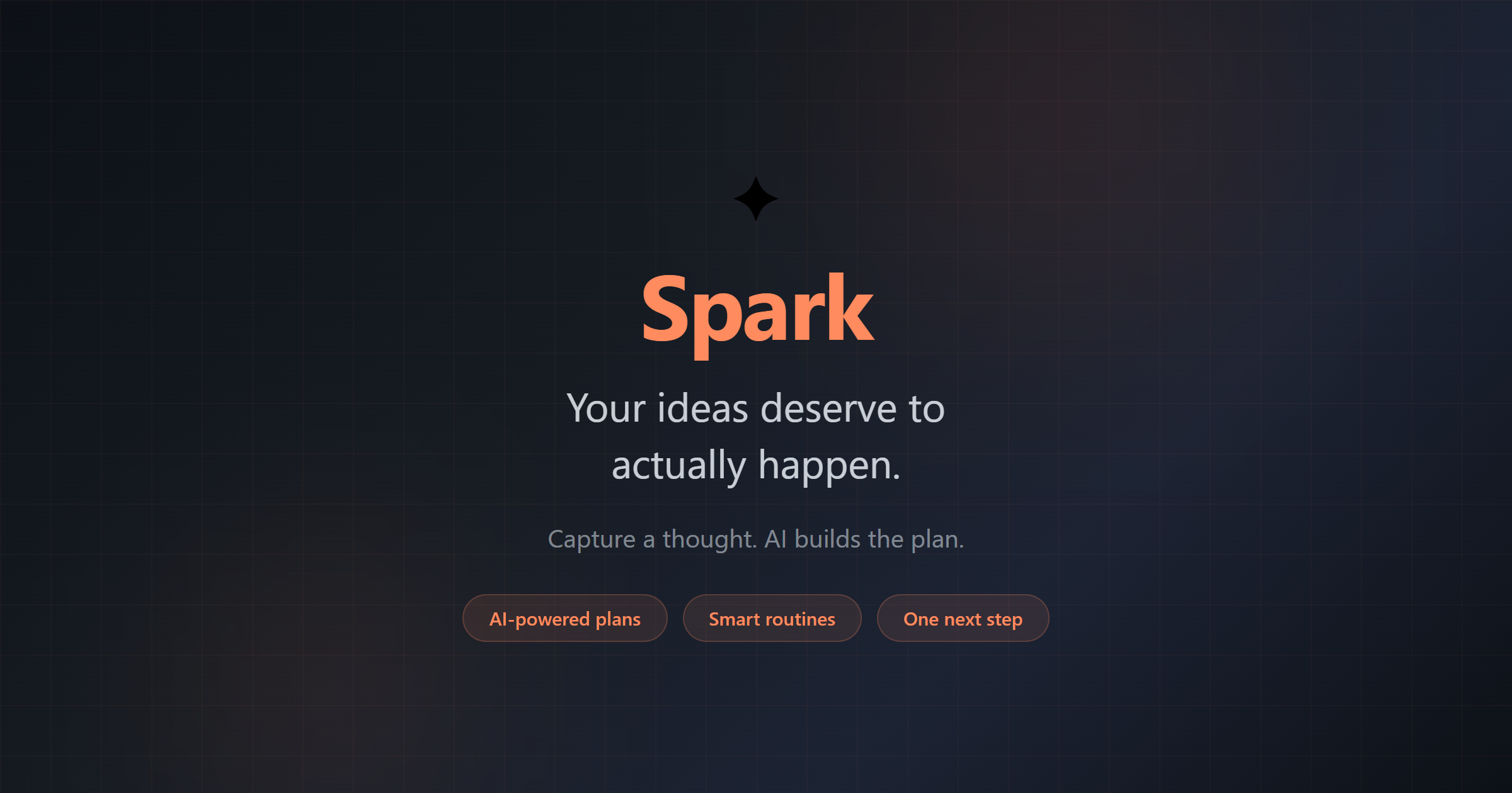 Spark - For people with more ideas than time